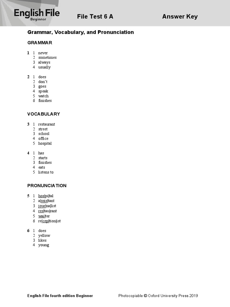 EF4e Beg Filetest 06A RESPOSTAS | PDF