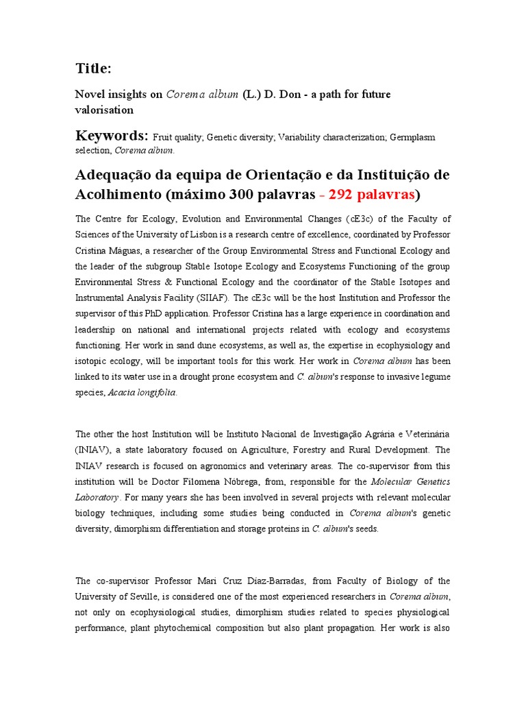 PHD Project - João Jacinto - Final | PDF