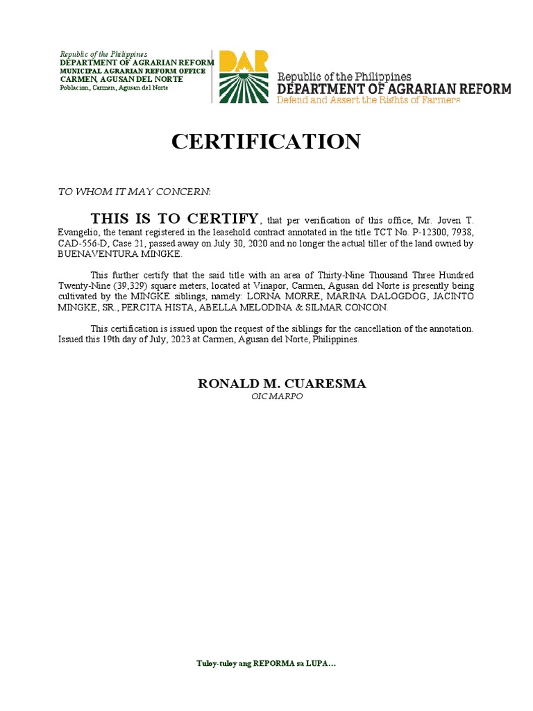 CERTIFCATION Mingke | PDF