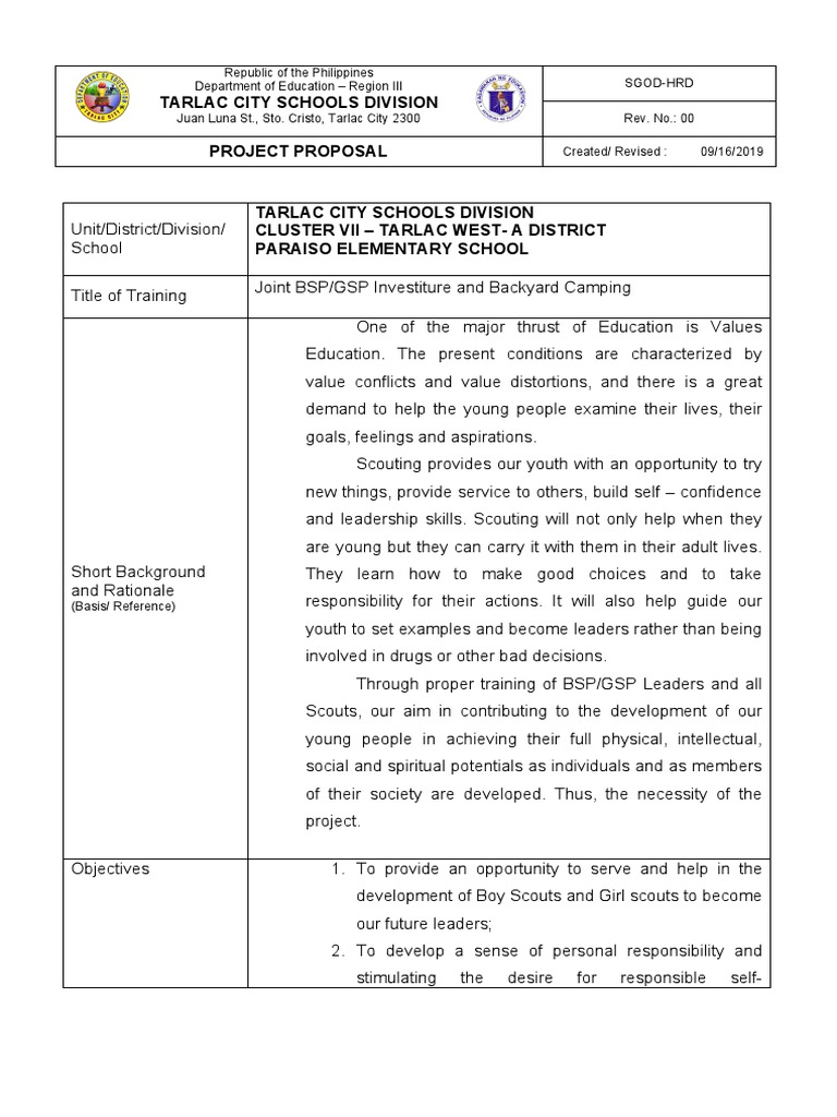 Matrix BSP Inveestiture and Encampment | PDF | Career & Growth | Wellness