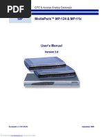 Mediapack 504 508 MP 5xx Voice Gateway Quick Guide | PDF | Ip Address ...