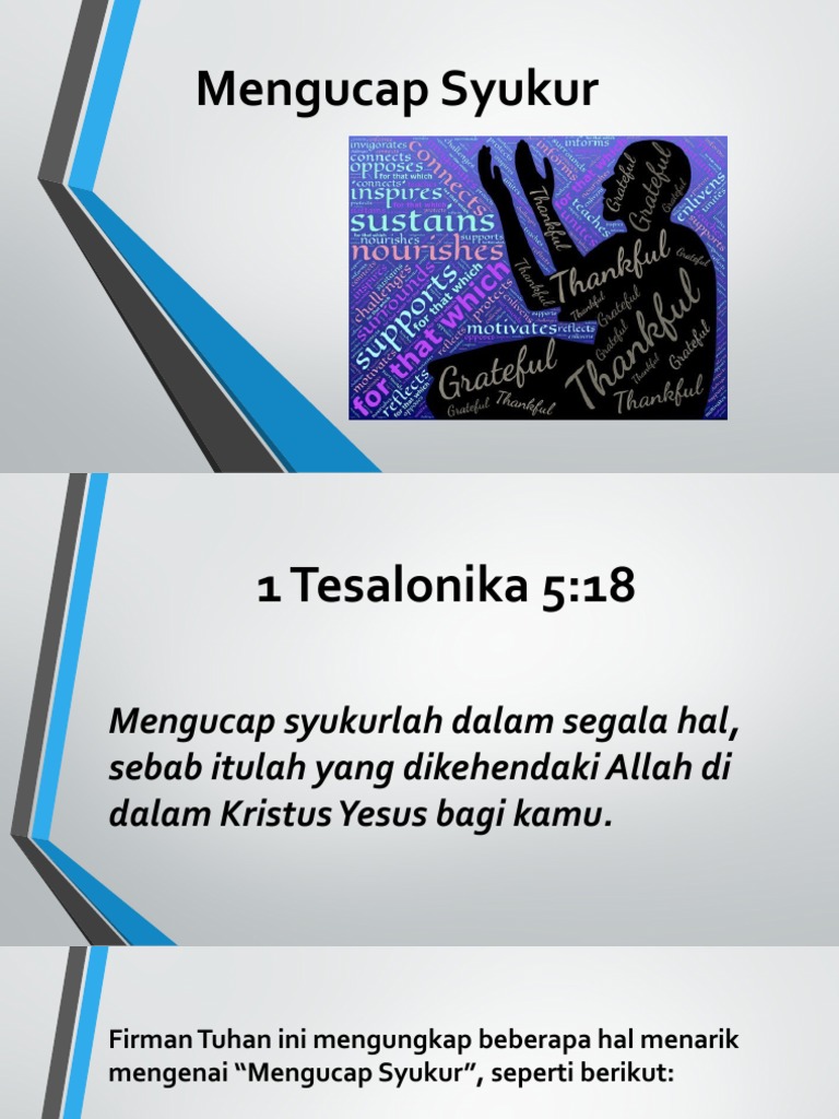Mengucap Syukur | PDF