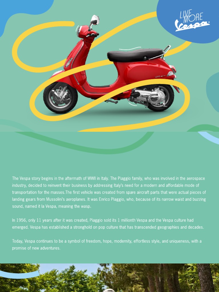 Vespa India Brochure | PDF