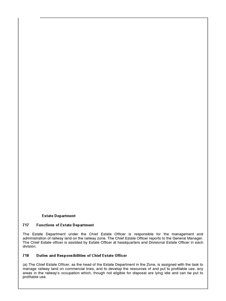 5-Function of Estate Department | PDF