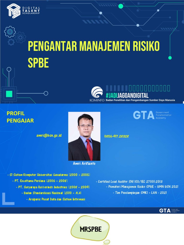 Materi Pengantar Manajemen Risiko Pdf