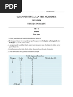 Soalan Uasa Matematik Form 1 2023 | PDF