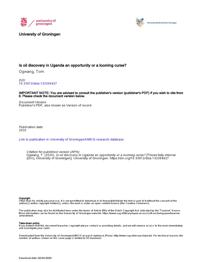 Complete Thesis | PDF