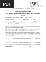 Imprest Requisition Form | PDF