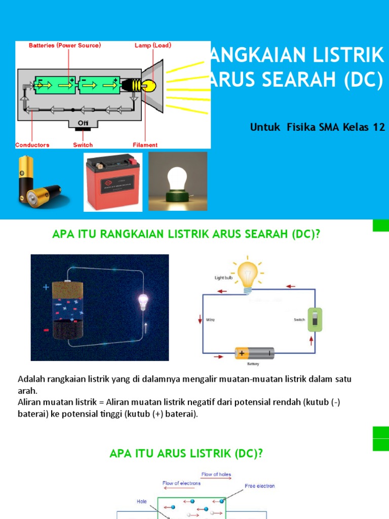 Listrik Dinamis Arus DC | PDF