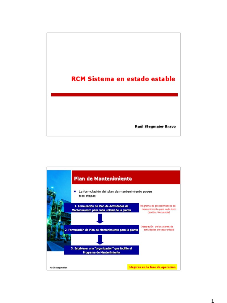 8 RCM Sistema en estado estable v3.0 | PDF