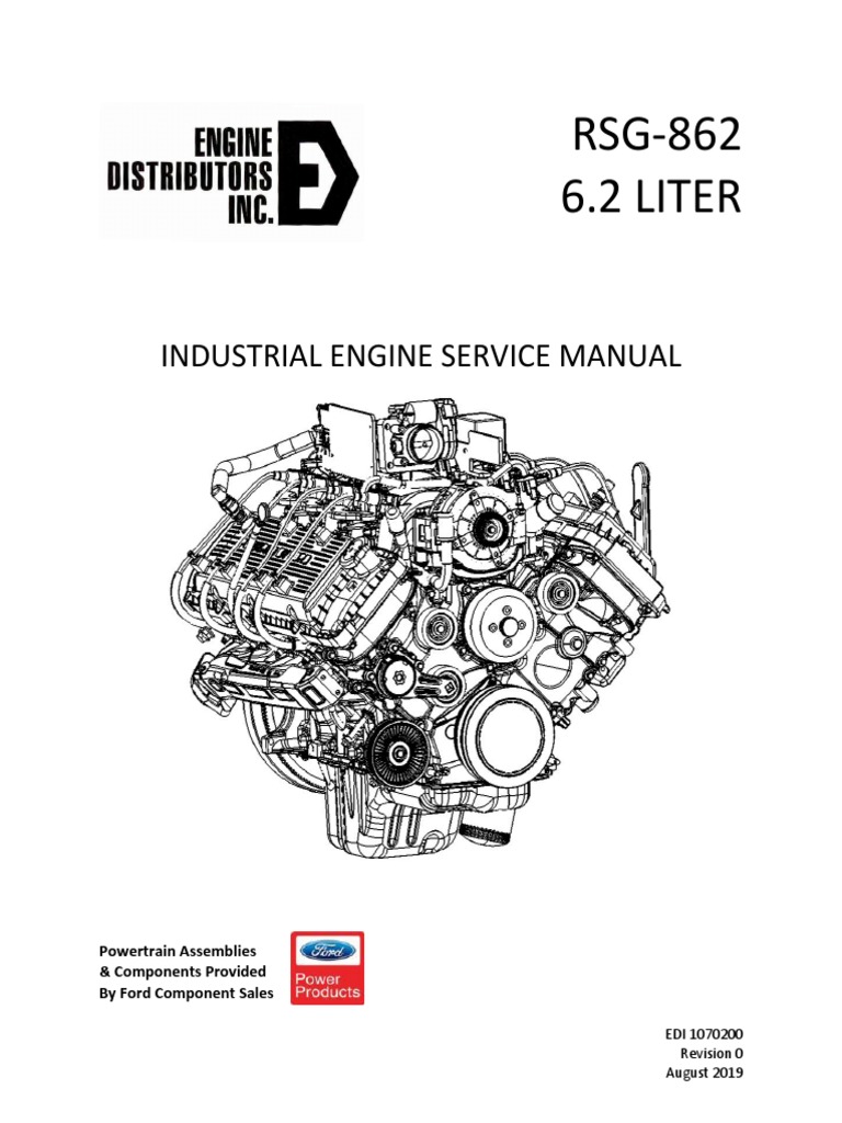 862-Service-Manual. 6.2L Ford | PDF | Leak | Piston