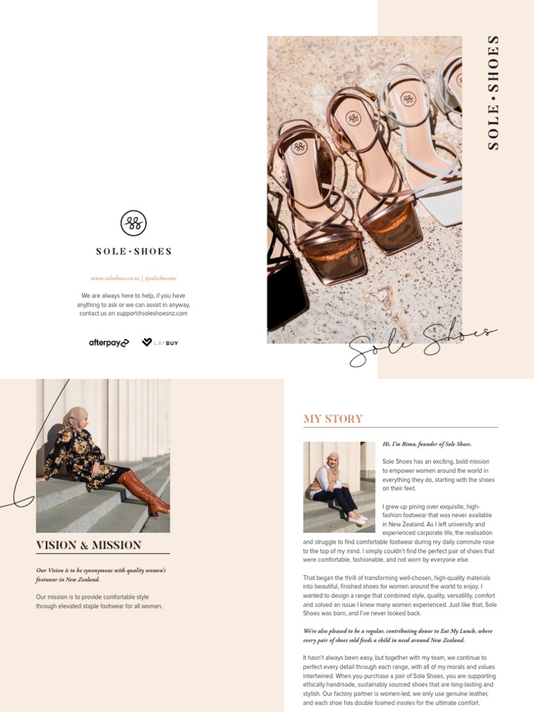 Sole Shoes NZFW 2022 Brochure | PDF | Sneakers | Shoe