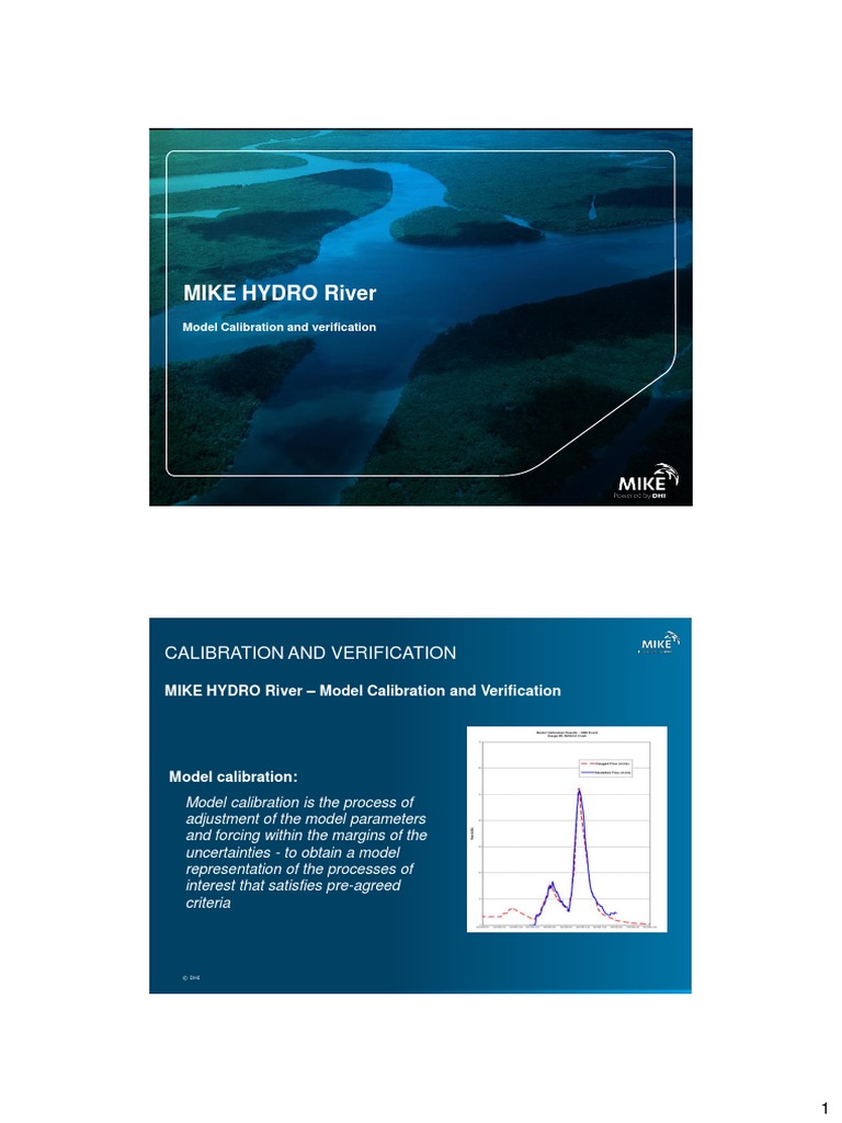 09 Model Calibration and Verification | PDF | Verification And Validation | River