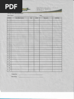 Battery Charging Log Sheet Monitoring | PDF