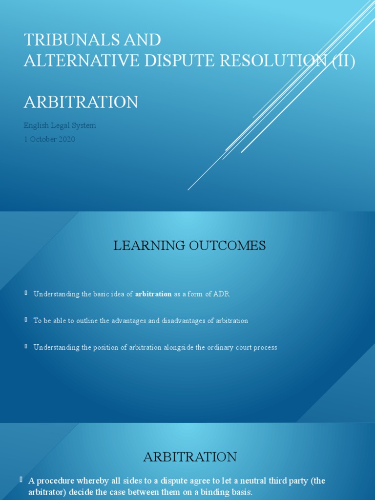 Arbigood | PDF | Arbitration | Alternative Dispute Resolution
