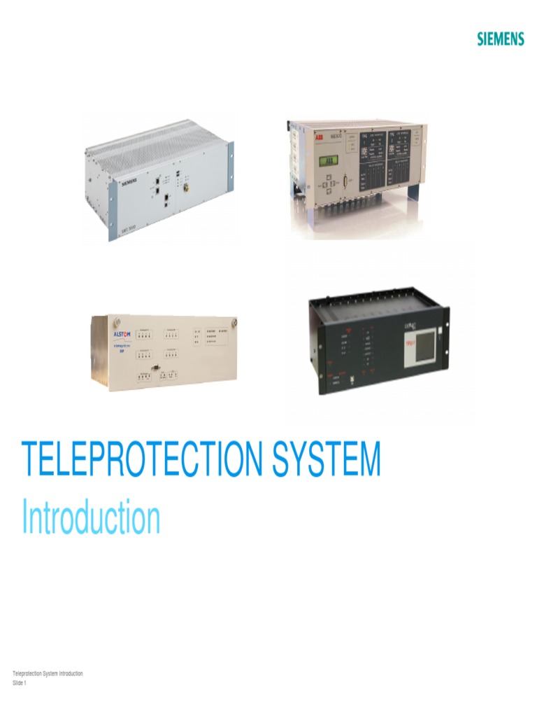 Teleprotection Introduction | PDF