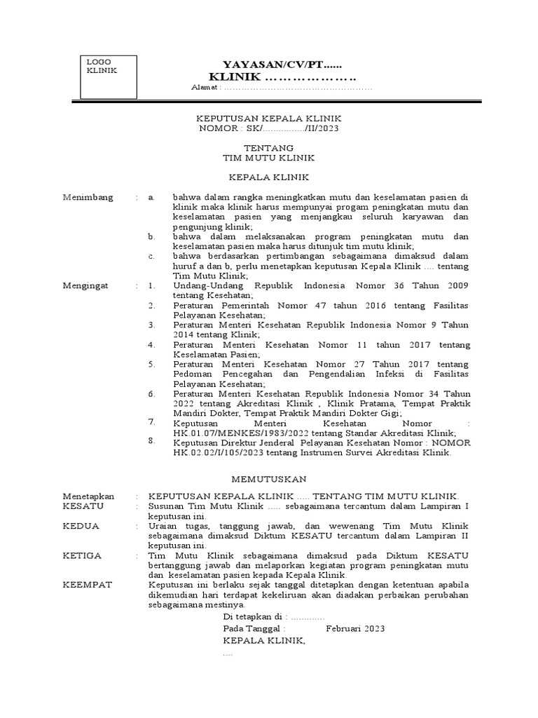 EP1 - SK PJ Mutu | PDF