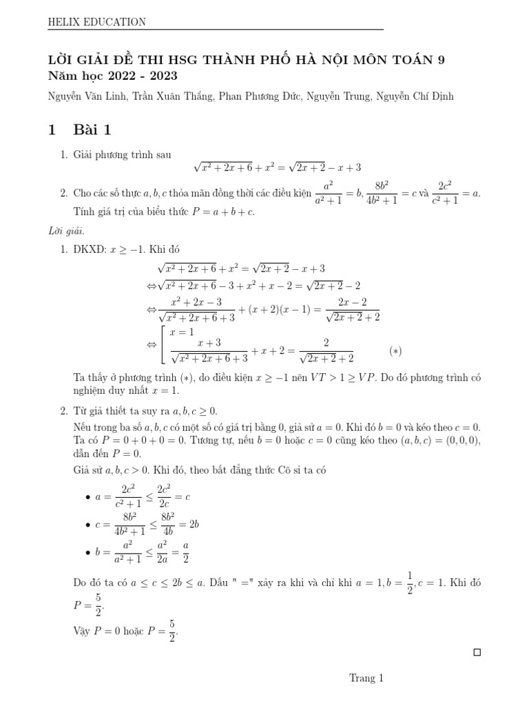 HSG To N 9 2023 | PDF