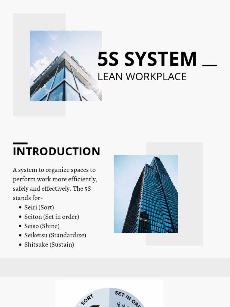 5S Lean Workplace | PDF