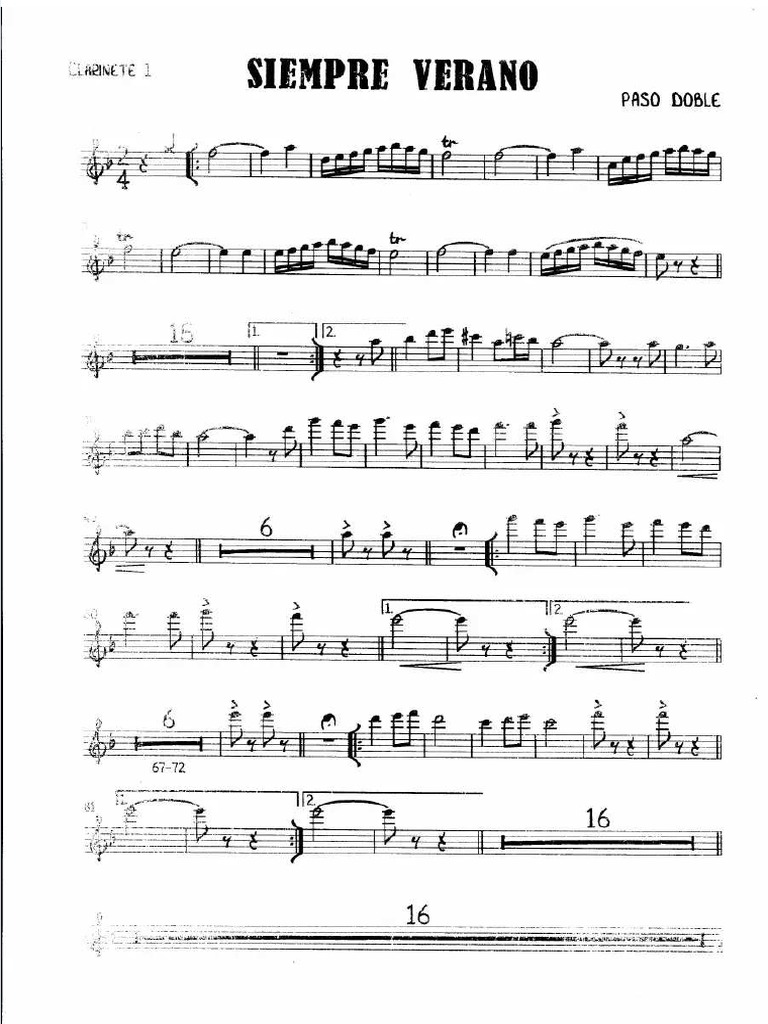 Paso Doble Siempre Verano 2 PDF | PDF
