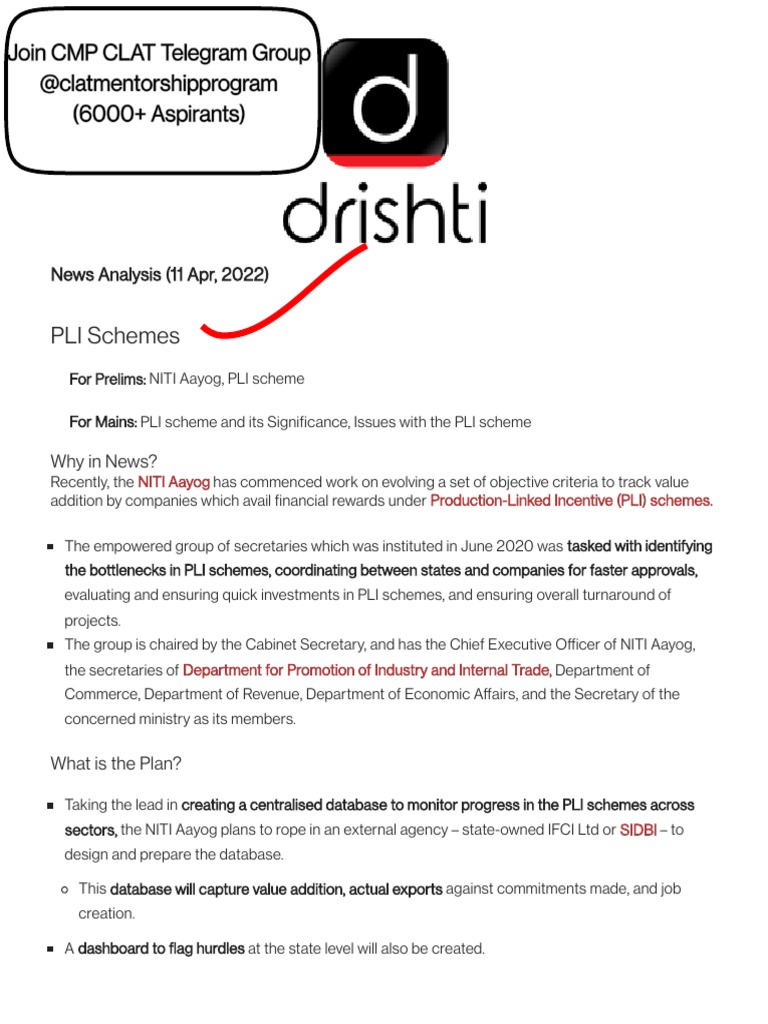 Dristi IAS (11 Apr, 2022) | PDF