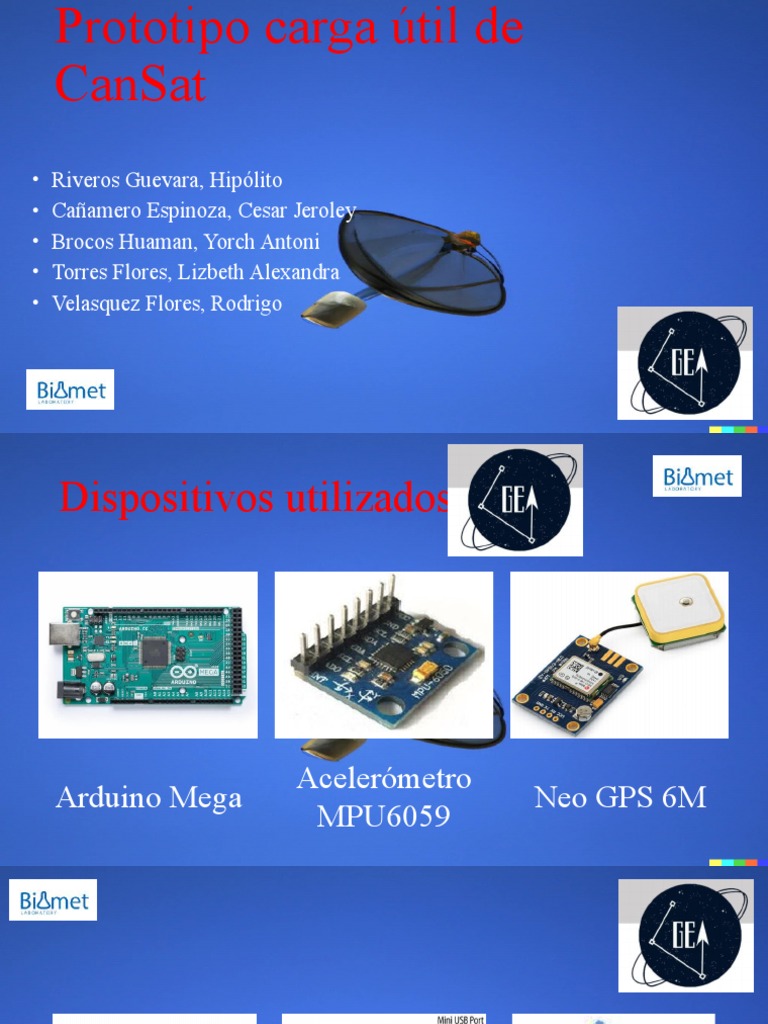 Prototipo de CanSat | PDF | Negocios | Informática