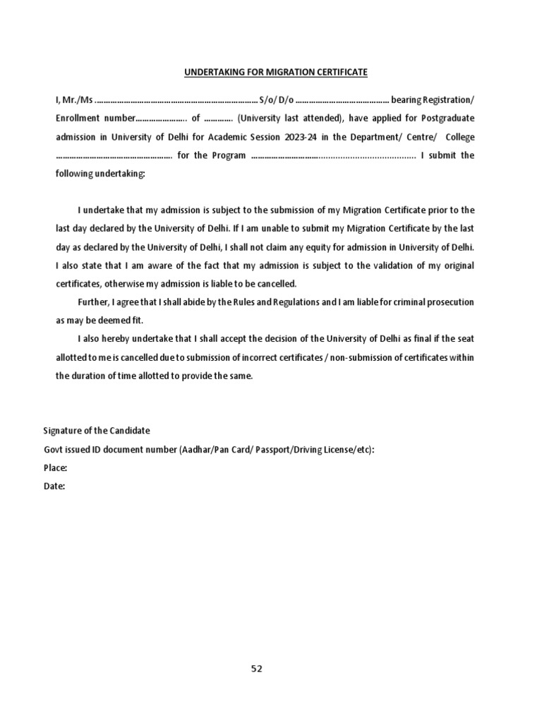 Undertaking Migration | PDF