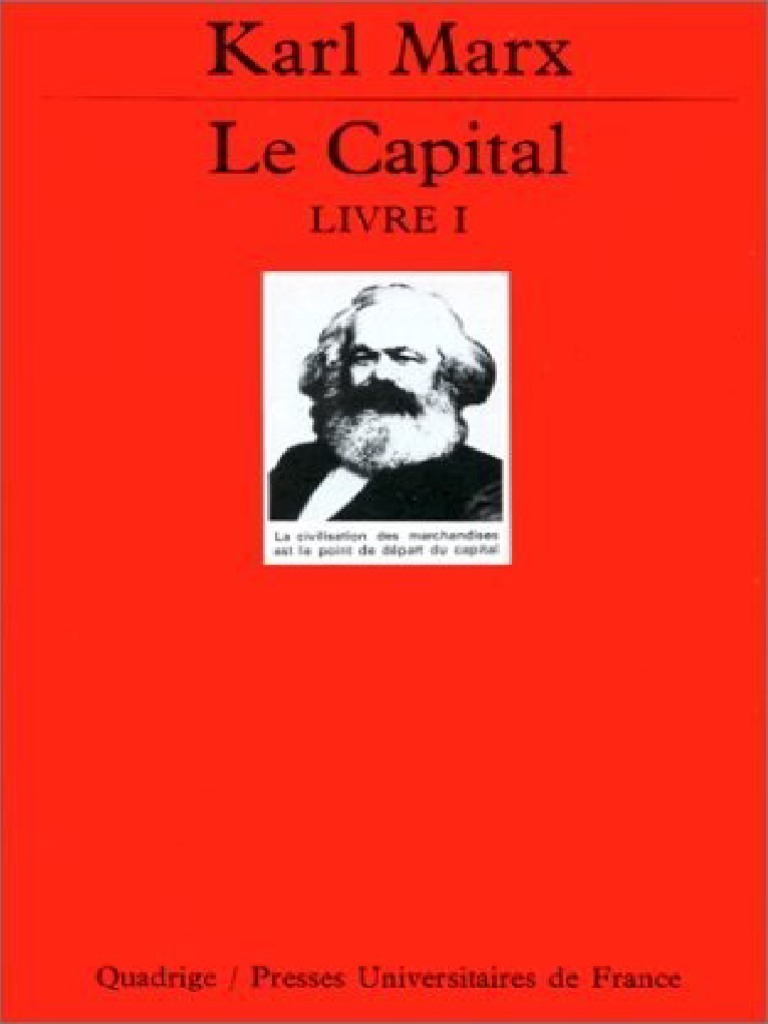 Le Capital - Livre I - Karl Marx | PDF