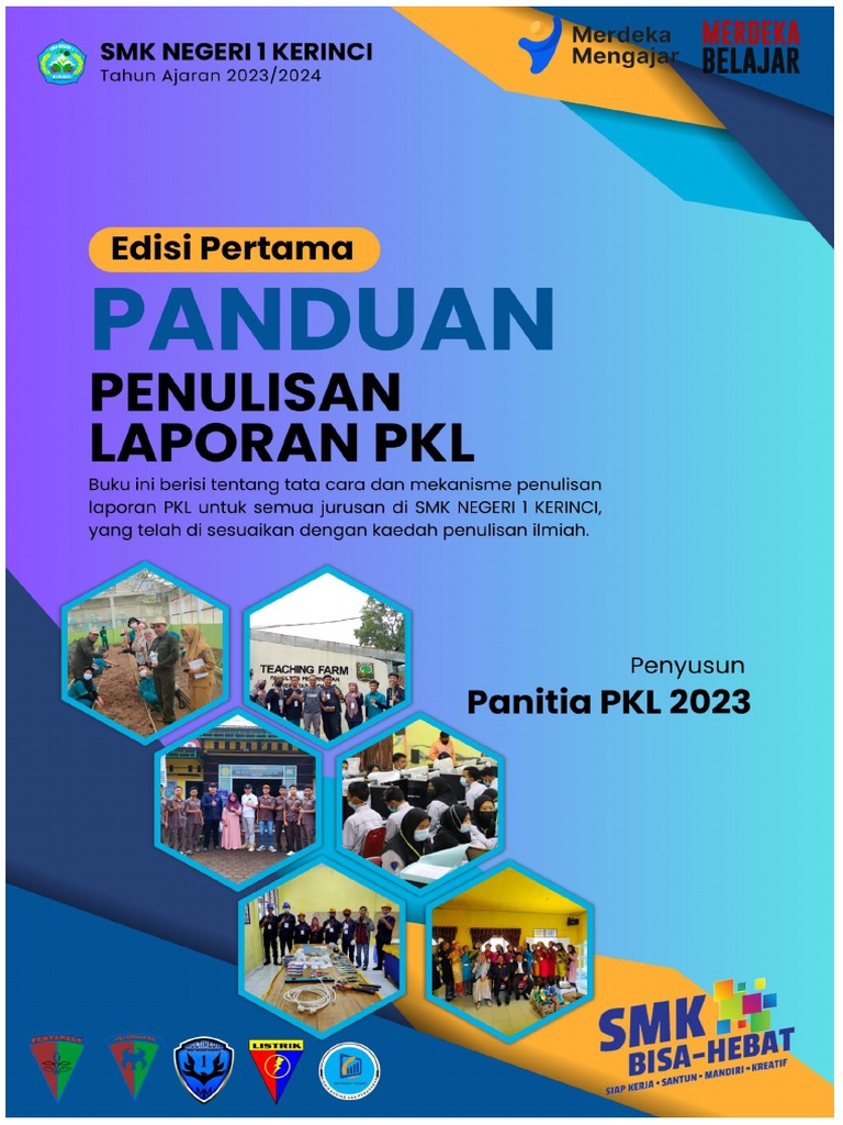 Panduan Penulisan Laporan PKL SMKN 1 KERINCI-1 | PDF