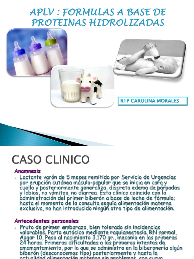 APLV | PDF | Alergia | Diagnostico medico