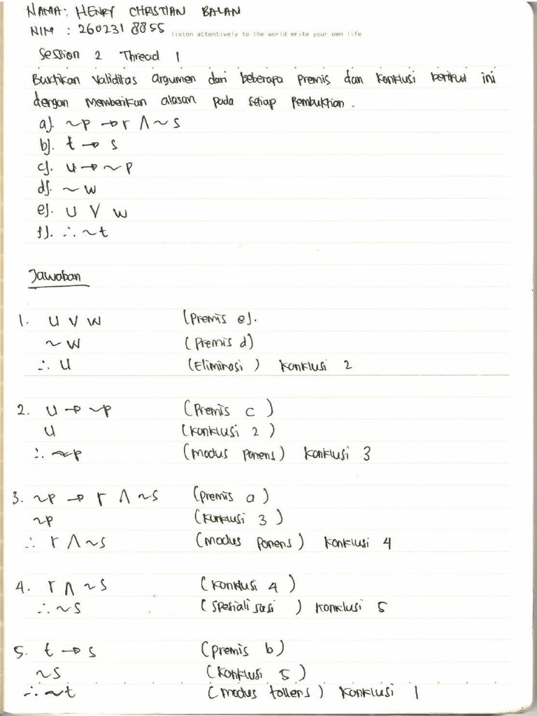 Session 2 Thread 1 Answer Pdf