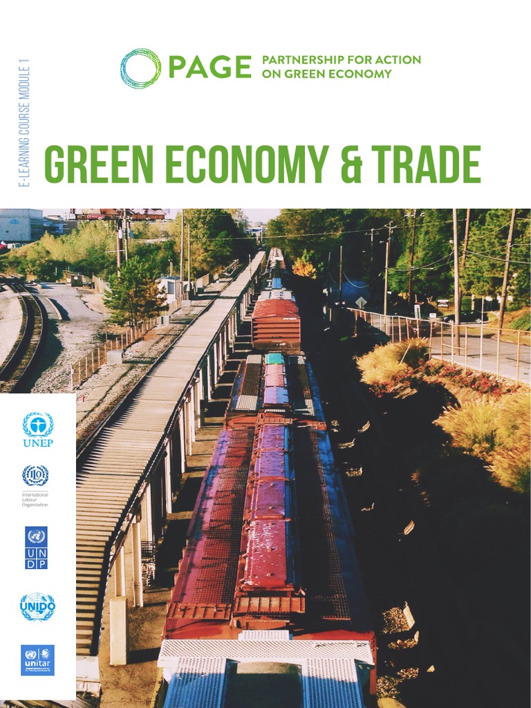 Green Economy and Trade E-Course Module 1 | PDF | Sustainability ...