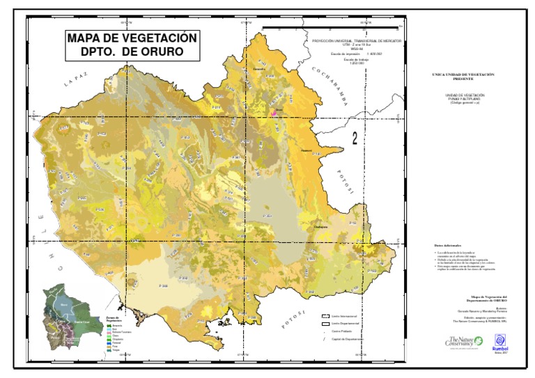Oruro | PDF | Datos geográficos e información | Tecnología geográfica