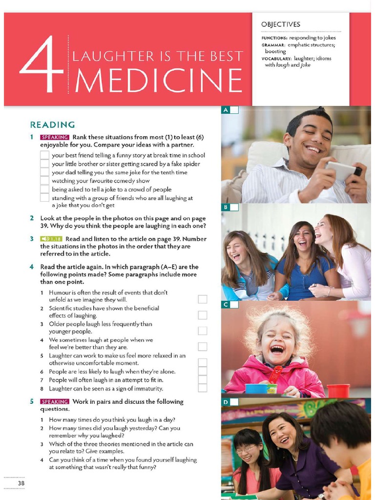 Chapter 4 - Laughing Is The Medicine | PDF