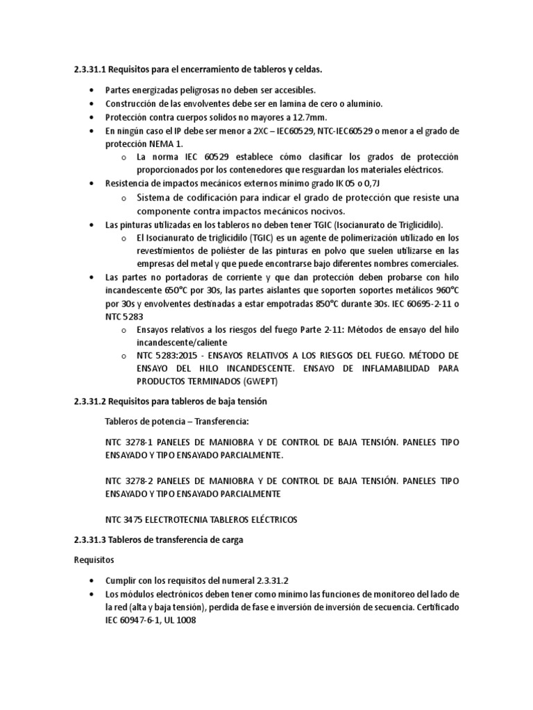 Retie - Transferencias | PDF