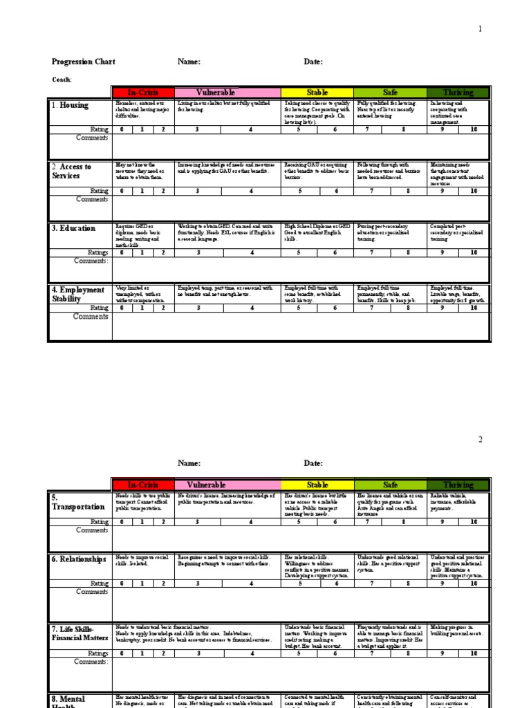 Case Management Matrix | PDF | Chronic Condition | Mental Health