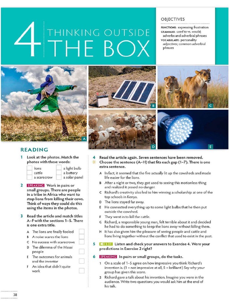 Chapter 4 - Thinking Outside The Box | PDF
