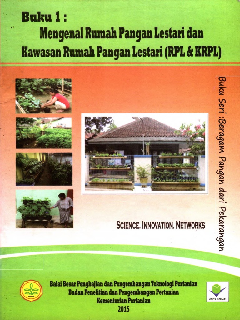 Buku 1 Mengenal Rumah Pangan Lestari Dan Kawasan Rumah Pangan Lestari ...