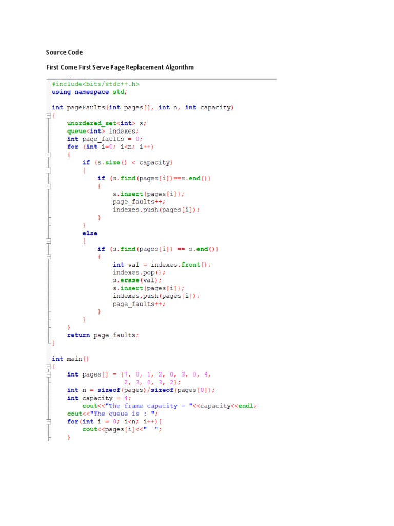 Page Replacement Algorithms Explained | PDF