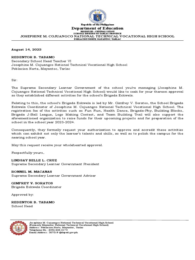 SSLG Letter. | PDF