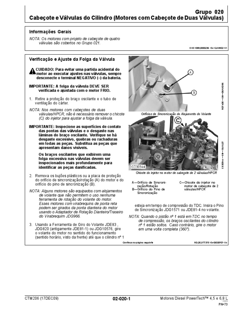 2 Tombos - Manual-Do-Motor-Portugues-j-d-Power-Tec-4-5-6-8 | PDF | Motores | Pistão