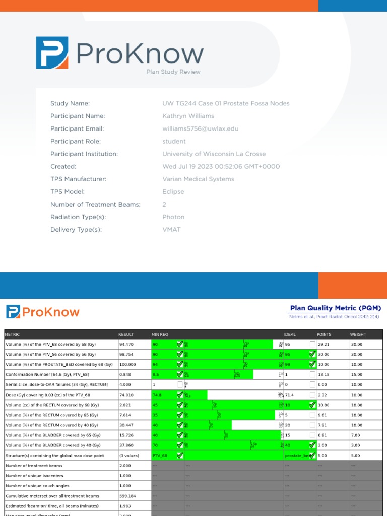 prostate proknow | PDF