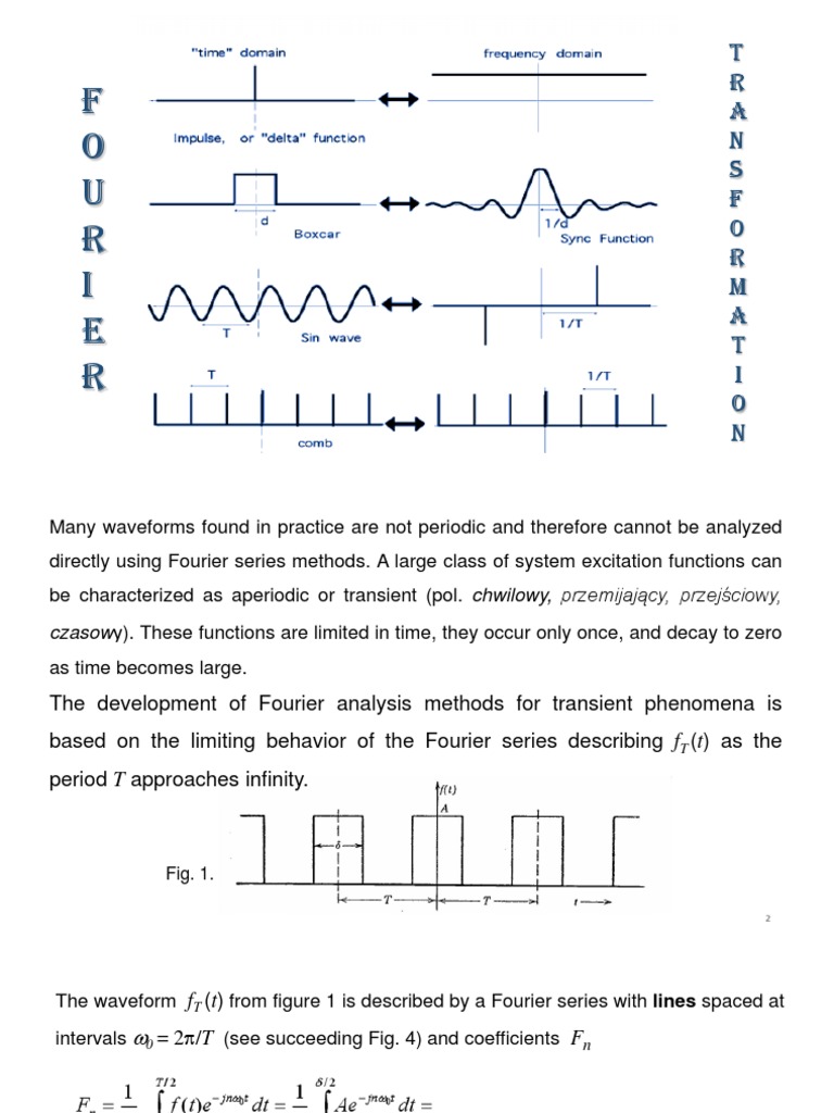 Fourier Transformation | PDF