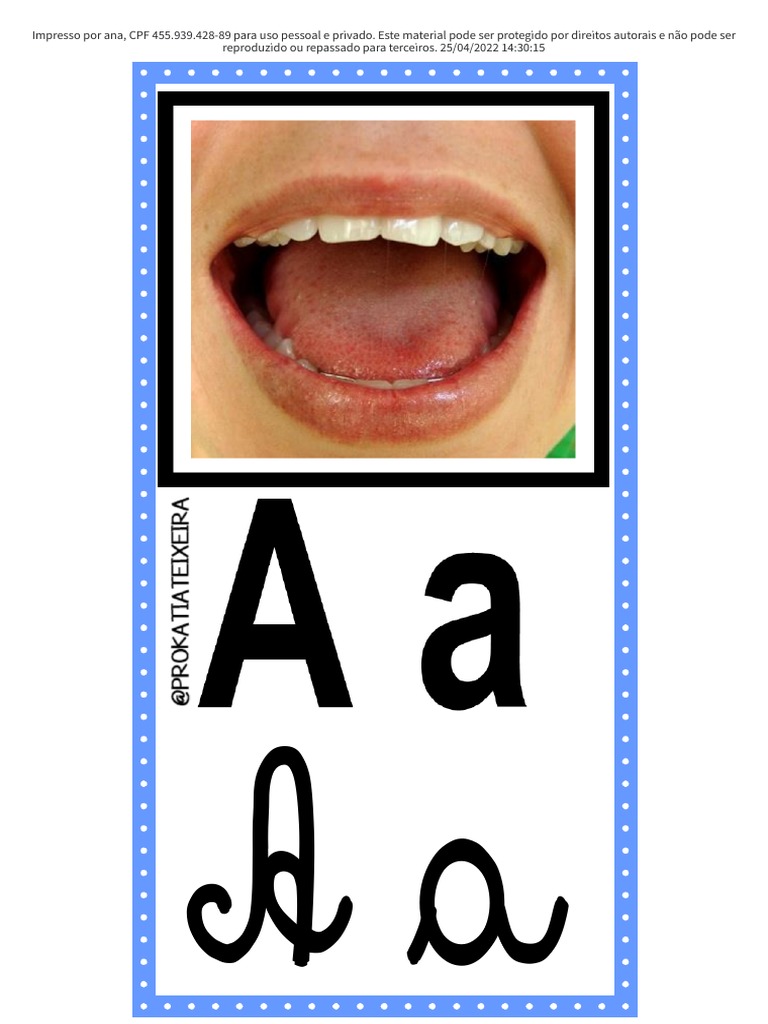 Alfabeto-Fonico 1-10 | PDF