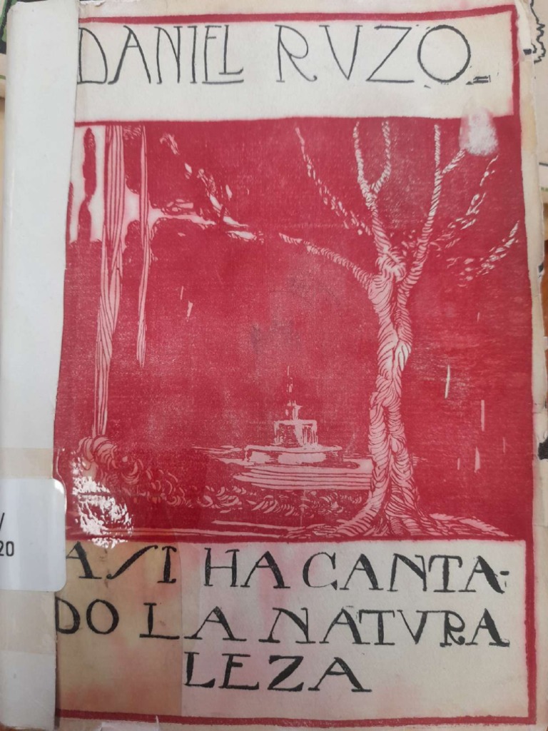 Daniel Ruzo - Así ha cantado la naturaleza | PDF