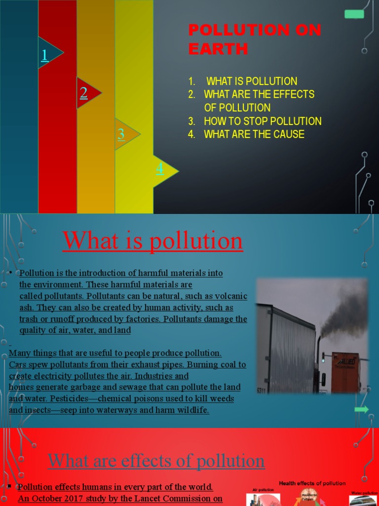 School Project | PDF | Pollution | Air Pollution