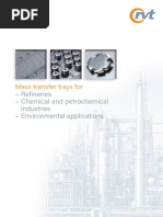 Sulzer Sieve Trays PDF | PDF | Distillation | Valve