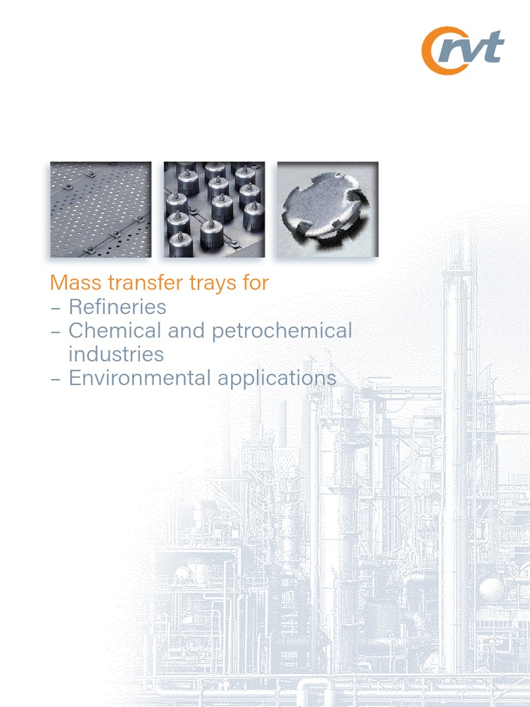 RVT Mass Transfer Trays EN WEB 20220809 | PDF | Thermoplastic ...