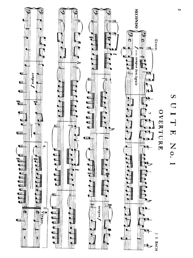 Suite #1, 2, 3 y 4 (Suites para Orquesta) | PDF