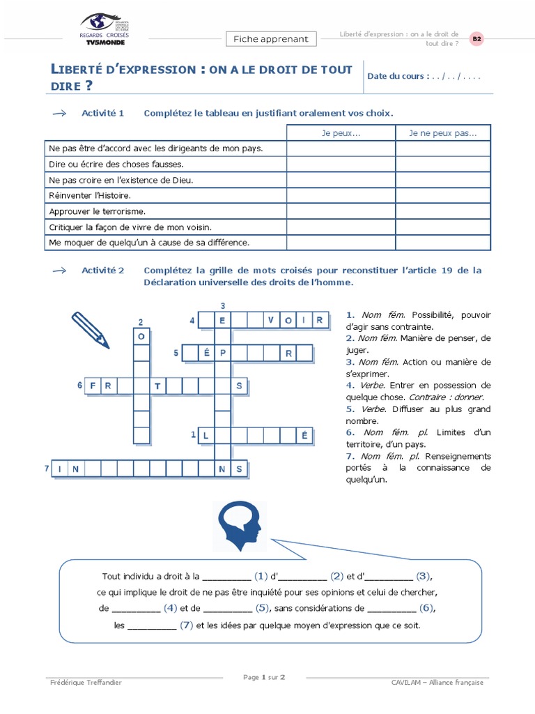 Dudh 4 Liberteexpression Apprenant | PDF